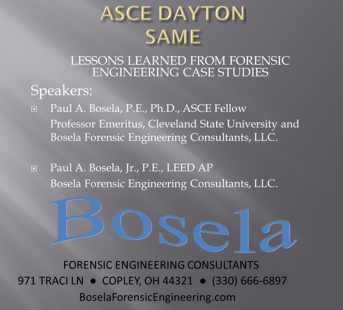 Forensic Engineering Case Studies | Bosela Forensic Engineering